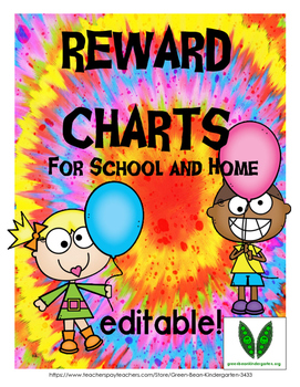 Reward and Behavior Charts! (Motivation Matters) | green bean kindergarten